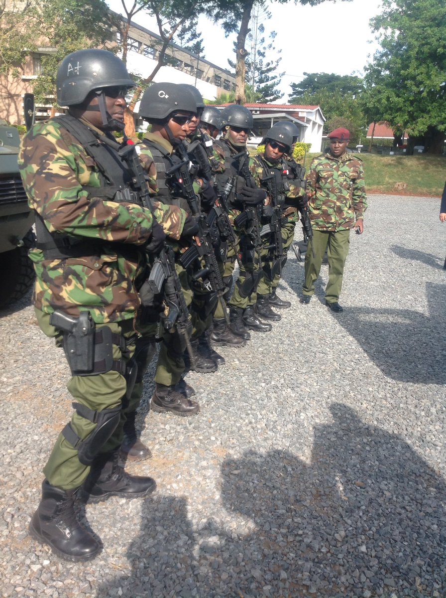 How the elite Recce unit to protect Kenyatta was mooted and trained ...