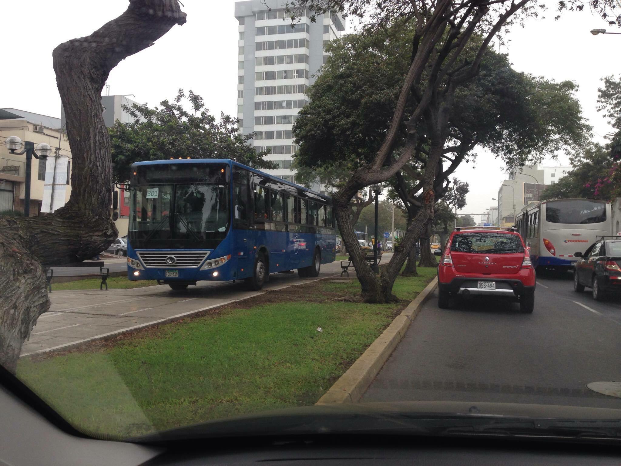 Lima | Corredores Complementarios - Bus Patrón - Línea Azul | Debate ...