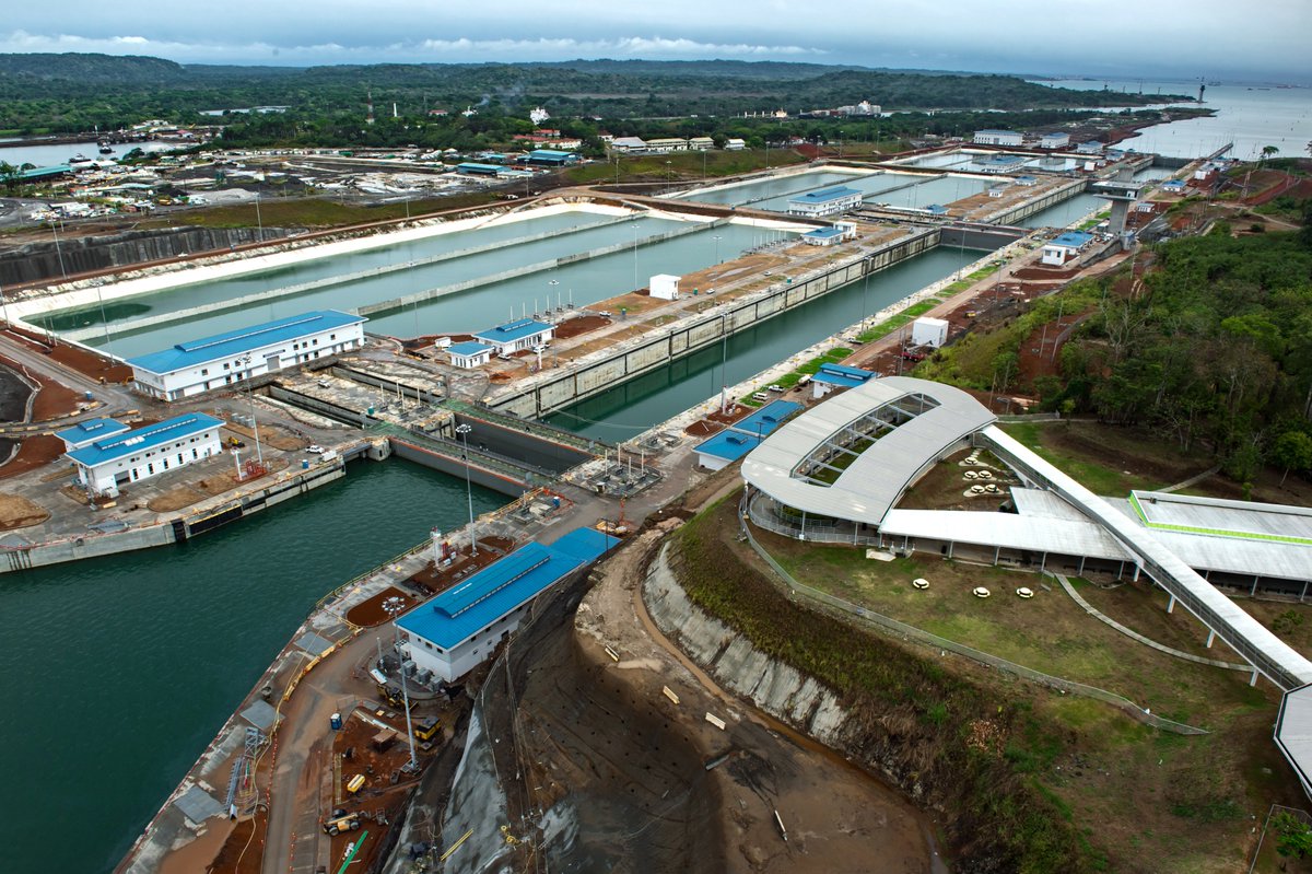 First ship to transit new @thepanamacanal on 27th June renamed as COSCO ...