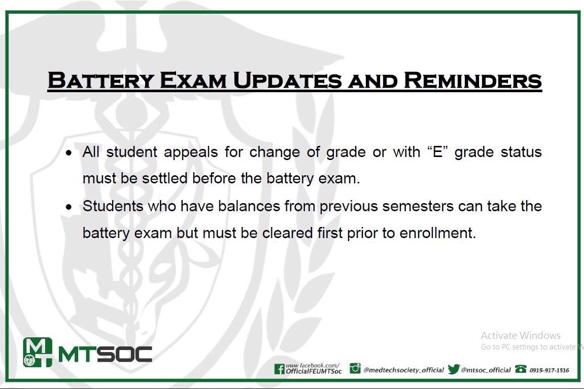 Exam Over Facebook Status