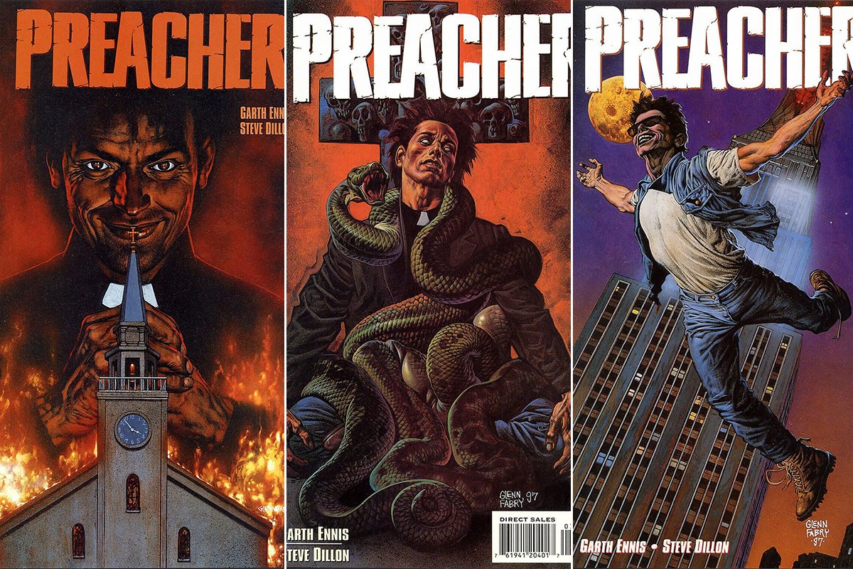 The 15 best Preacher comic book covers: | FUSE TV | Scoopnest