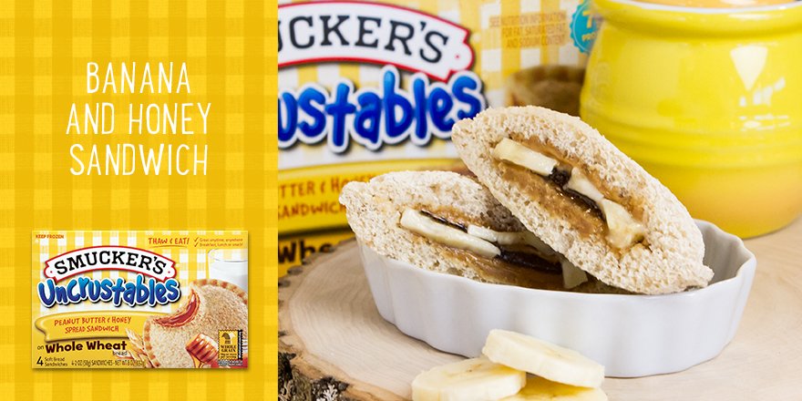 uncrustables grilled cheese