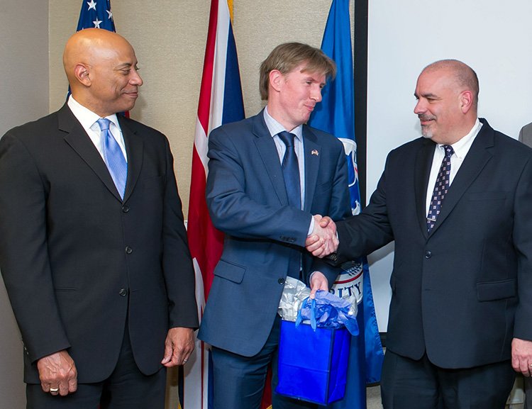 Thank you Dr. Iain Williams of Home Office for great support of US-UK ...