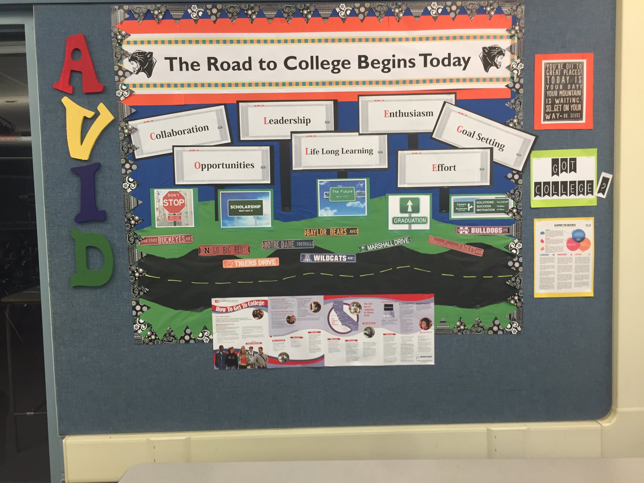 College Bulletin Board Ideas