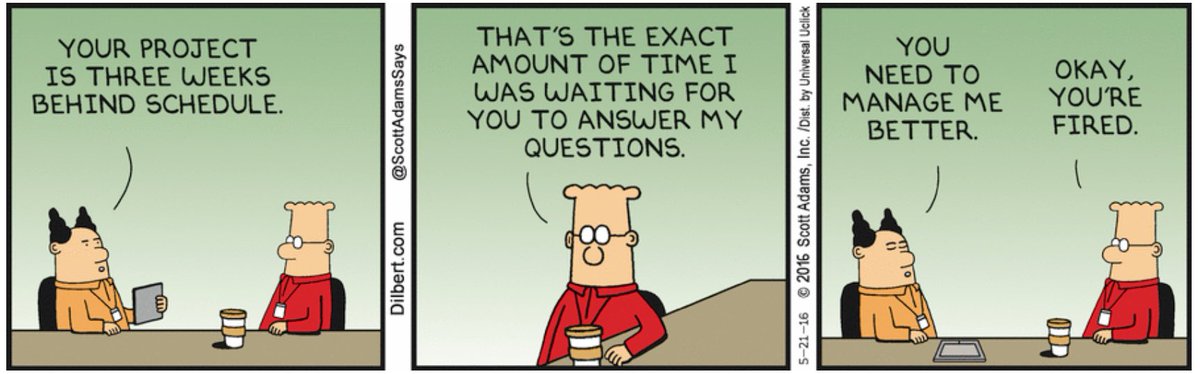 Managing your boss — Dilbert today — | Robert Went | Scoopnest