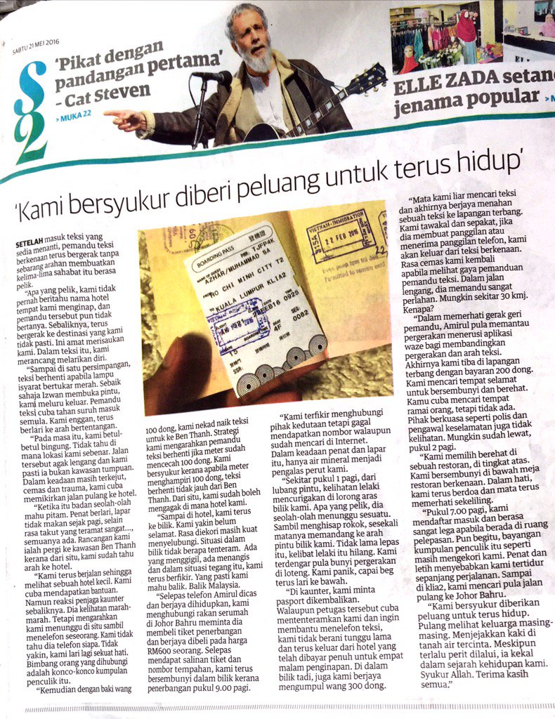 Kami Hampir Diculik Ketika Bercuti Di Ho Chi Minh Berita Terkini Boi