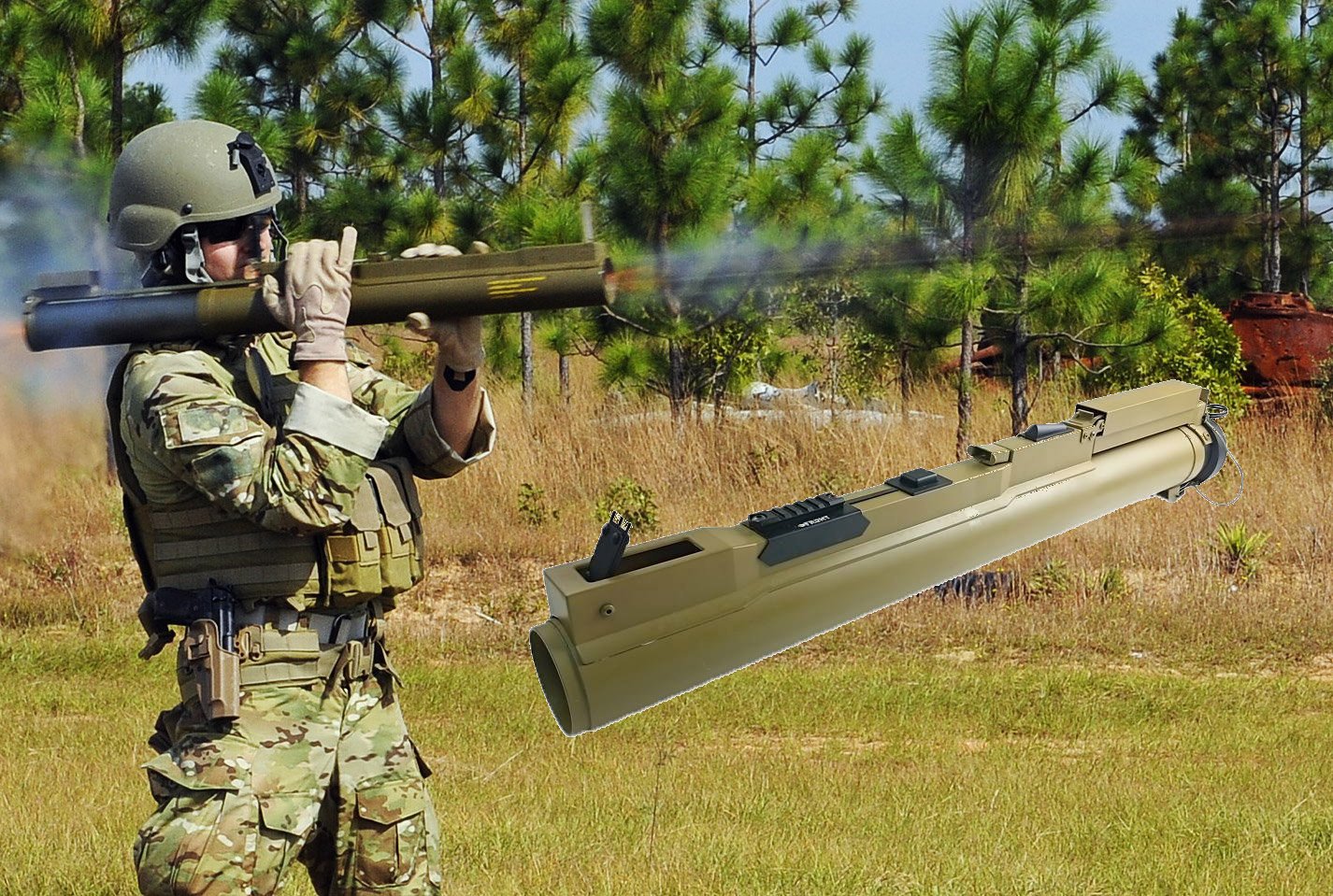 Airsoft Rocket Launcher