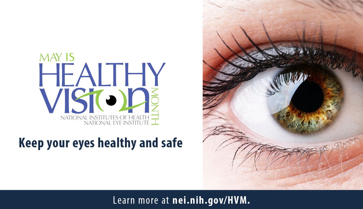 May is HealthyVisionMonth! Steps you can take to protect your vision ...