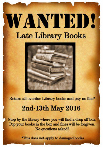 Damaged Library Book