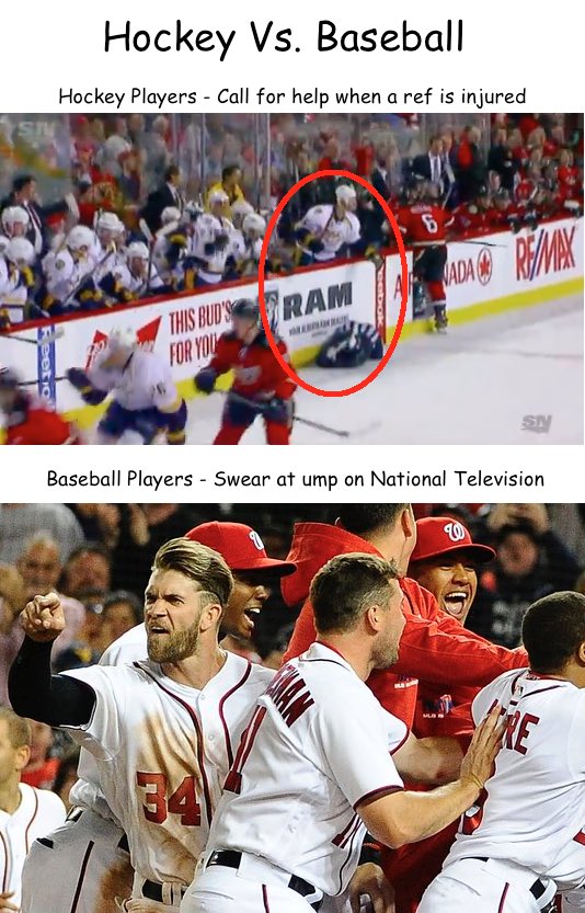 Hockey Vs Baseball