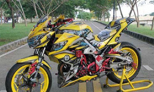 Kawasaki Z250 Modifikasi