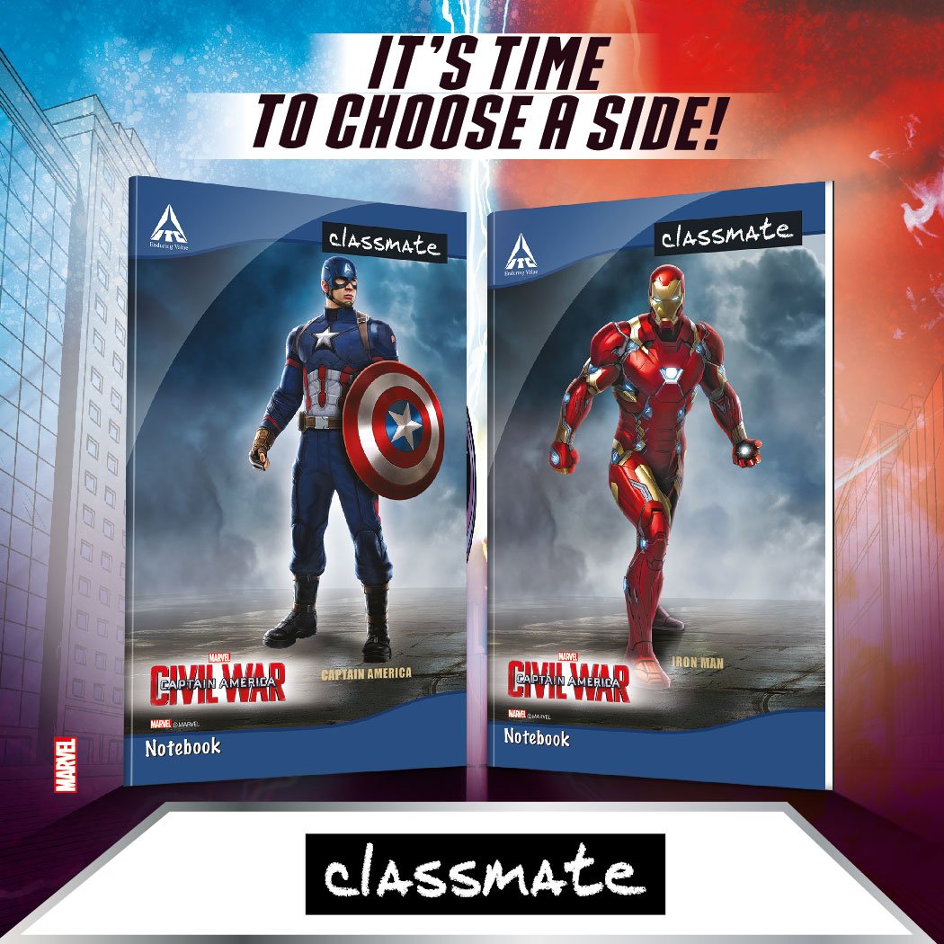 Classmate Notebooks Advertisement