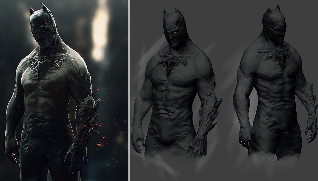 Dark Superhero Concept Art
