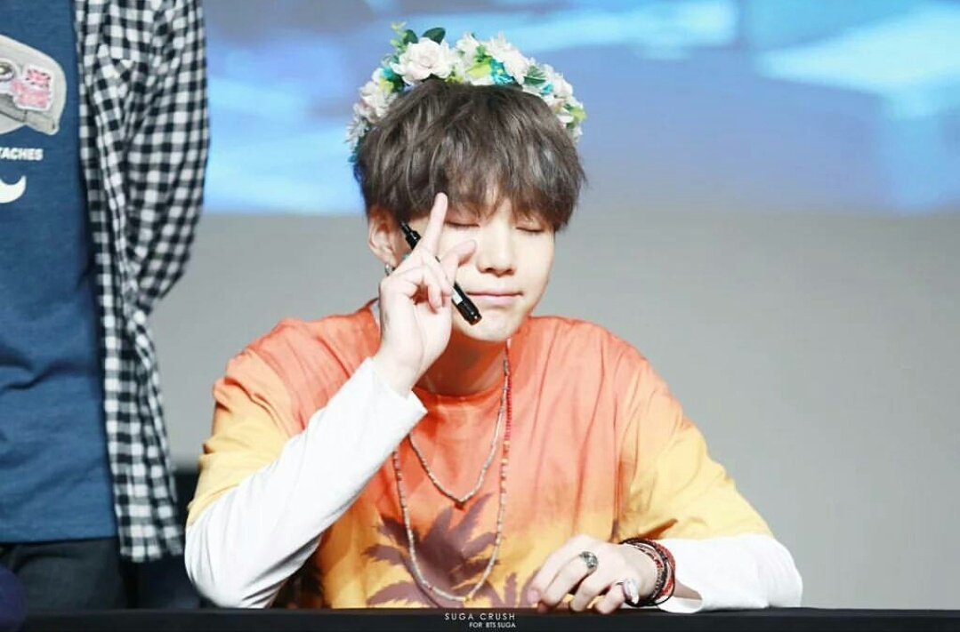 Leave on Twitter: "[160511] Suga BTS at Synnara Gangnam Fansign ©suga crush #bts #방탄소년단 #yoongi ...