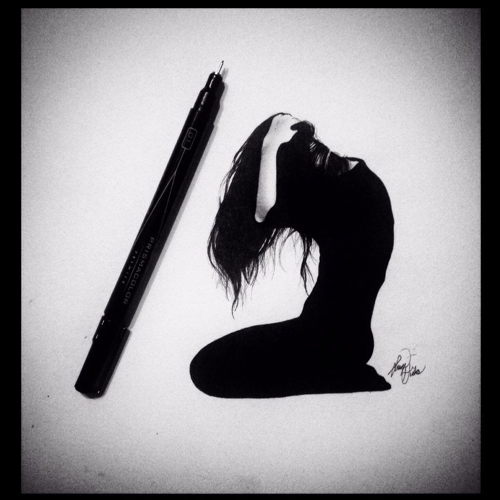 Black Marker Drawings