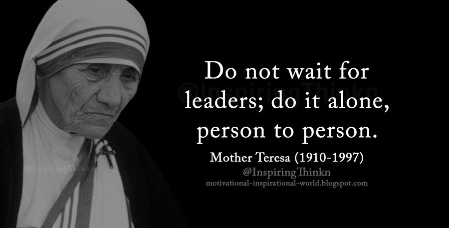 Mother Teresa As A Leader
