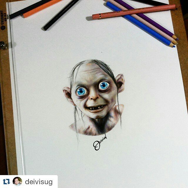 Gollum Draw Something