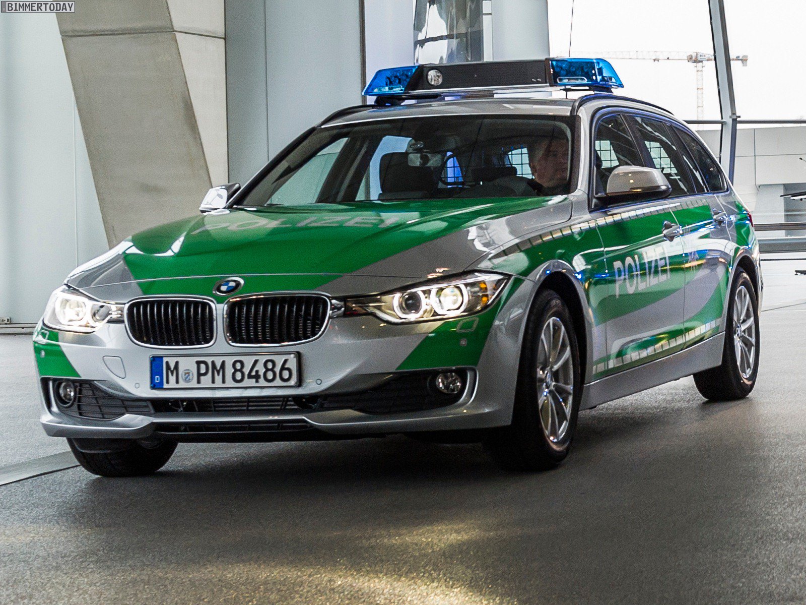German Police Car Bmw