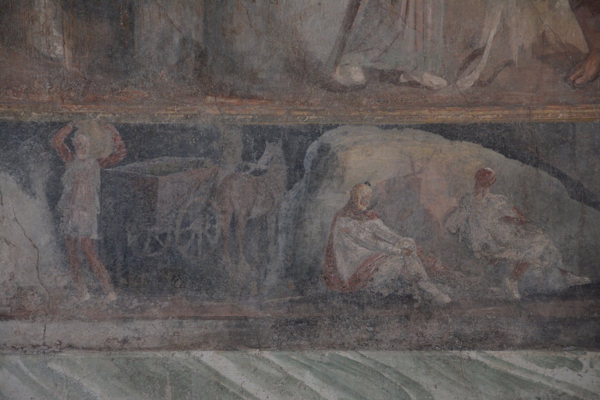 Hercules' battle with laomedon, king of troy & trojan war scenes in ...