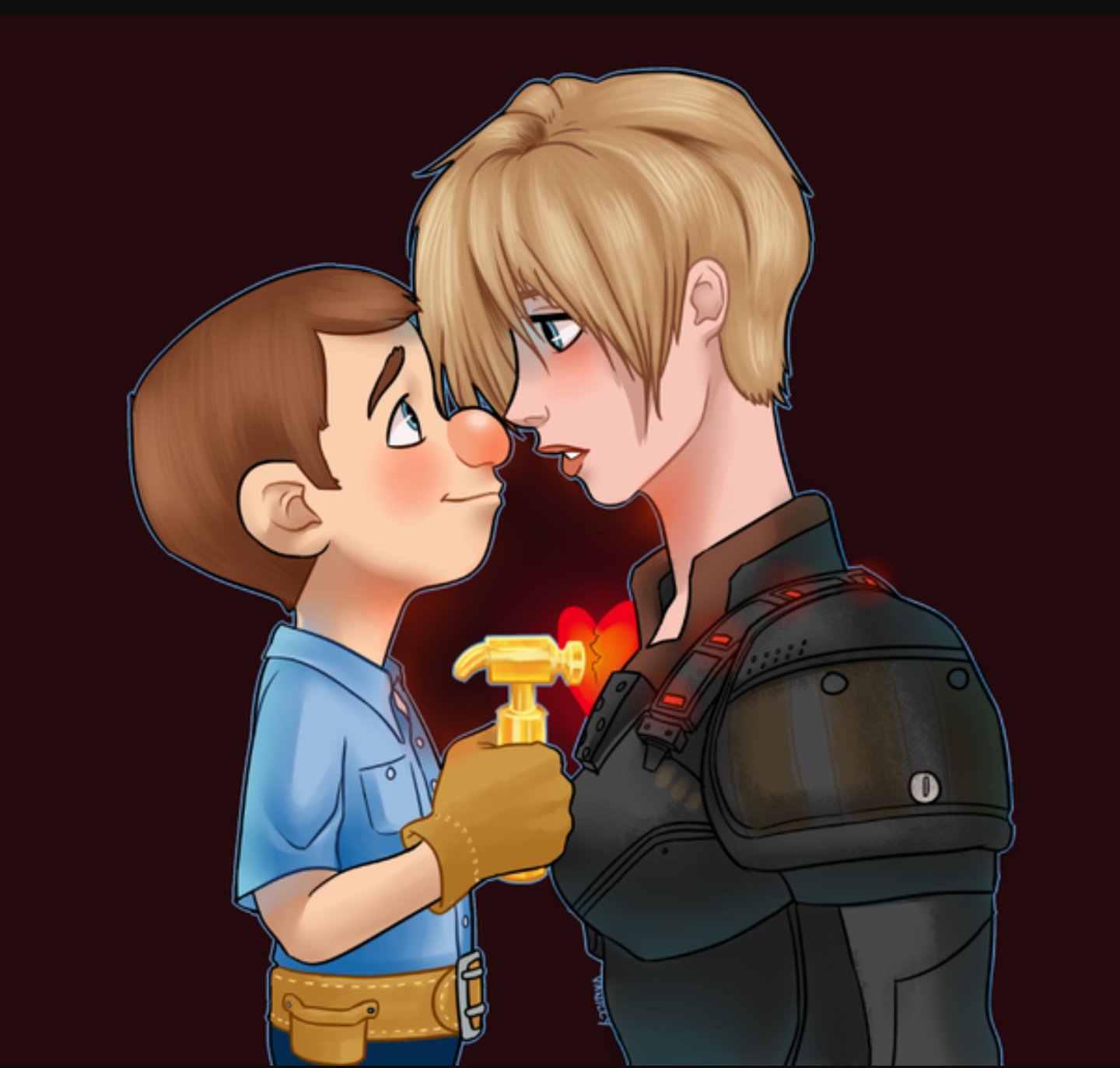 Fix It Felix And Sergeant Calhoun Kids