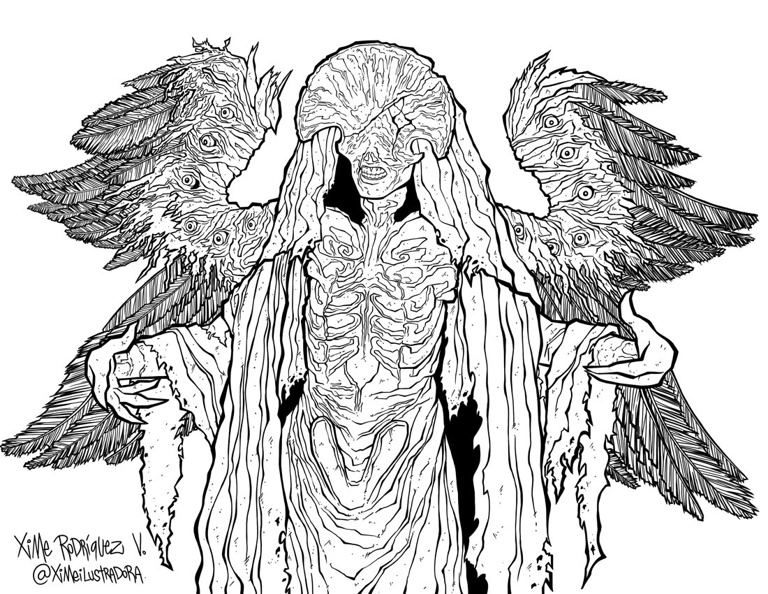 Hellboy 2 Angel Of Death Drawing