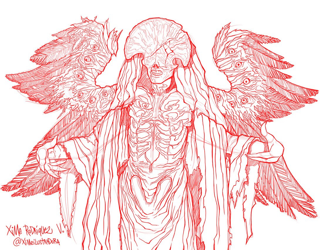 Hellboy 2 Angel Of Death Drawing