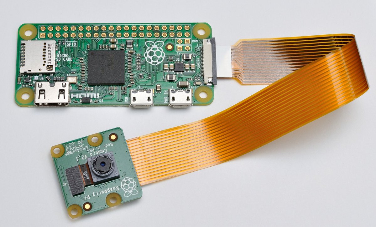 can the pi camera be connected to the pi zero | element14 | Raspberry ...