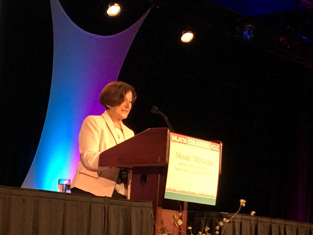 Barbara Epstein introducing MJ Tooey! mlanet16 | PF Anderson @pfander ...