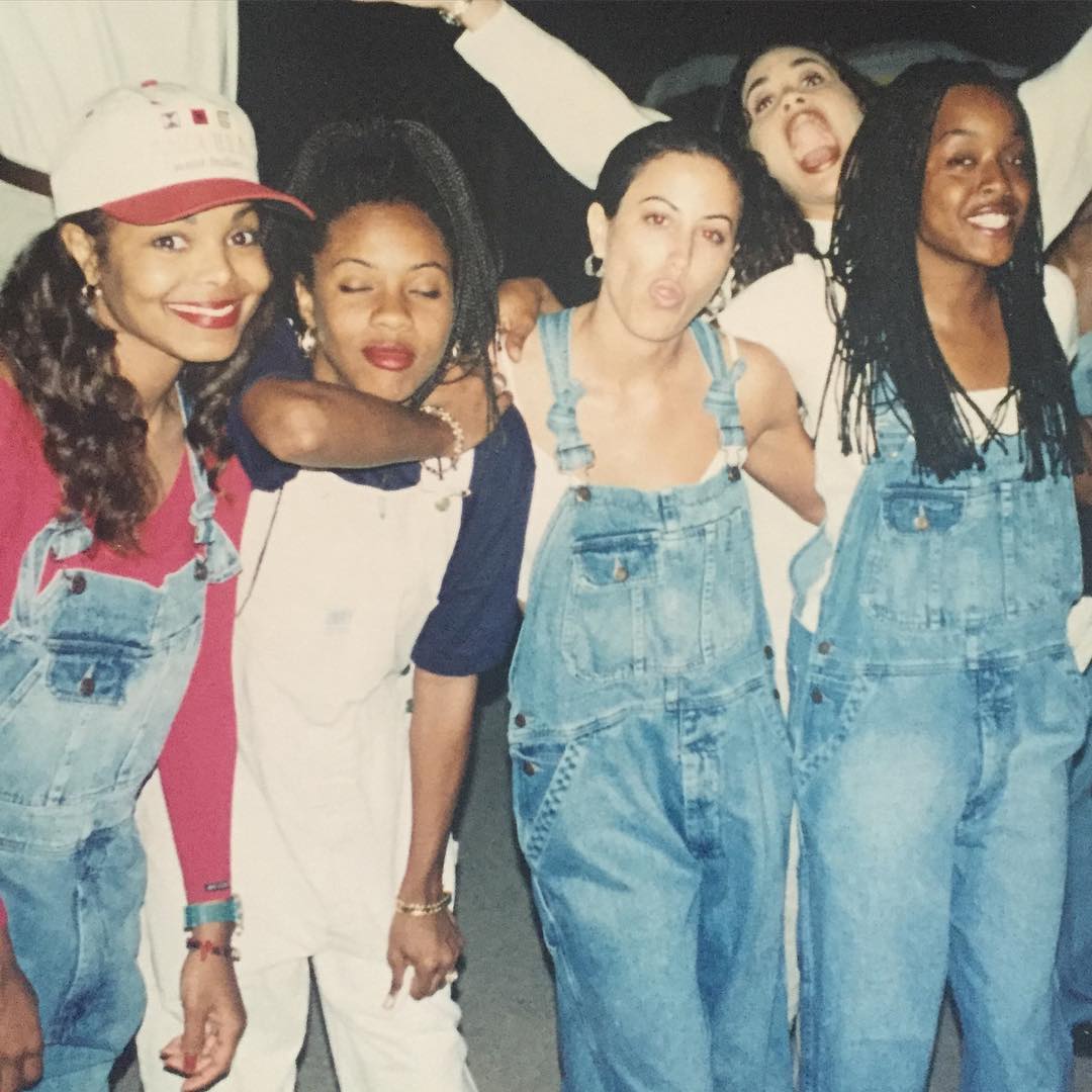 Lisa Left Eye Lopes Overalls