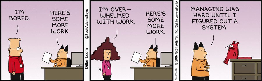 Good morning ! A system — Dilbert today — | Robert Went | Scoopnest