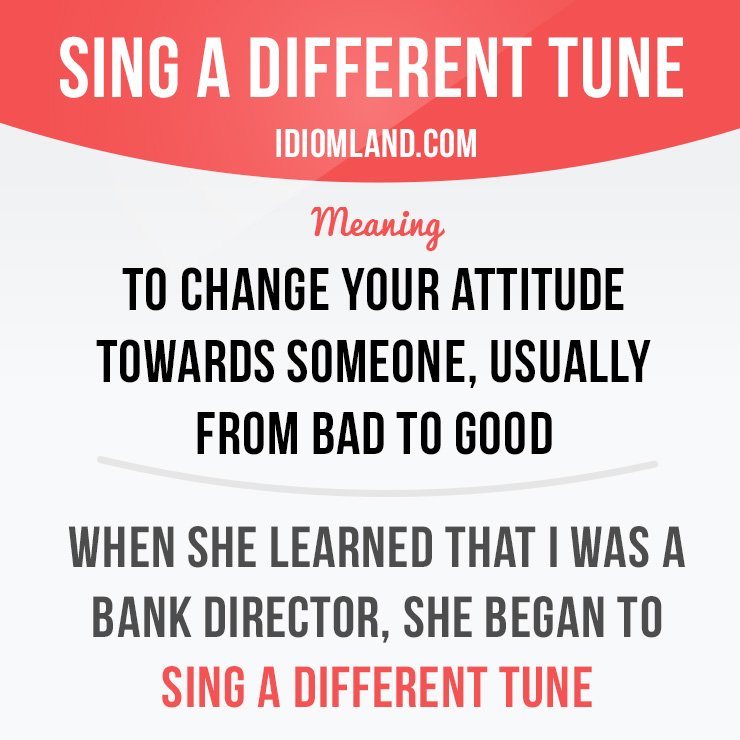 Idioms about change - ralockq