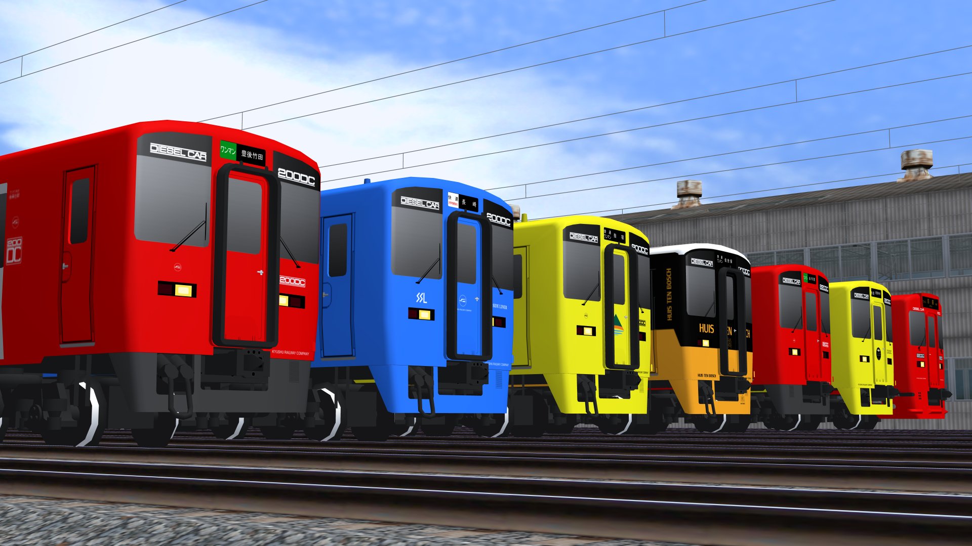 四穏 on Twitter: "突然の公開告知。キハ200(JR九州)です https://t.co/rIT4ILC5dI #RailSim #RSPI公開情報 https://t.co ...