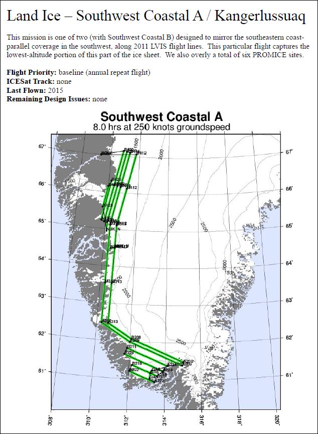 Amazing colors: Turquoise on Ice captured by Operation IceBridge SW ...