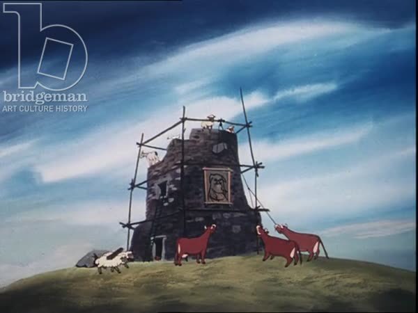 Animal Farm Windmill Destroyed