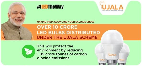 Launch of Govt of India’s Ujala scheme for LED bulbs in Gujarat on May ...