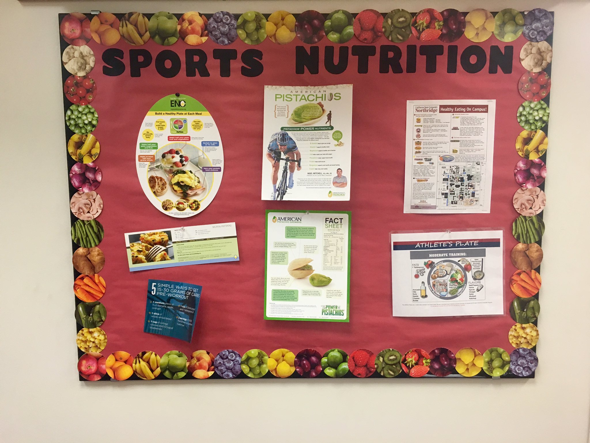 Nutrition Bulletin Board Ideas