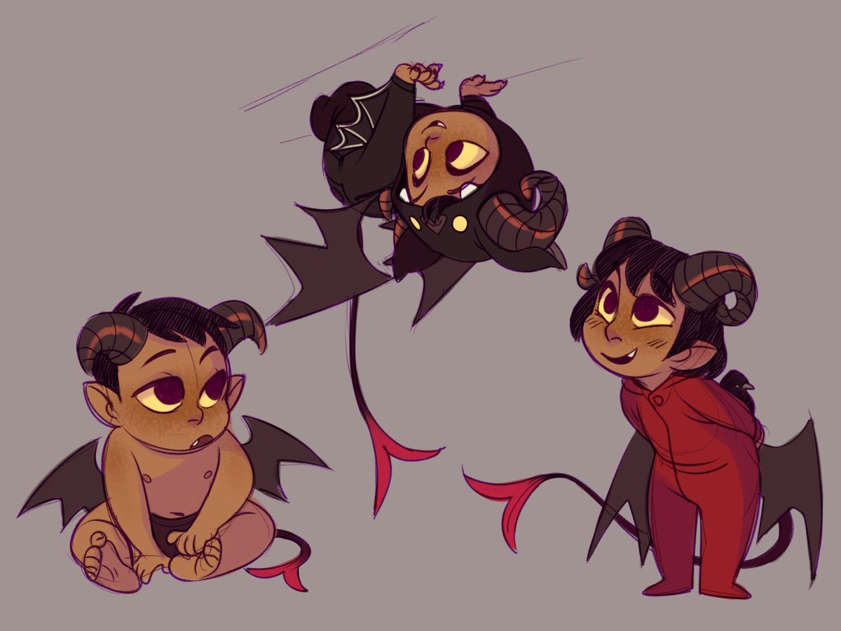 Demon Anime Baby