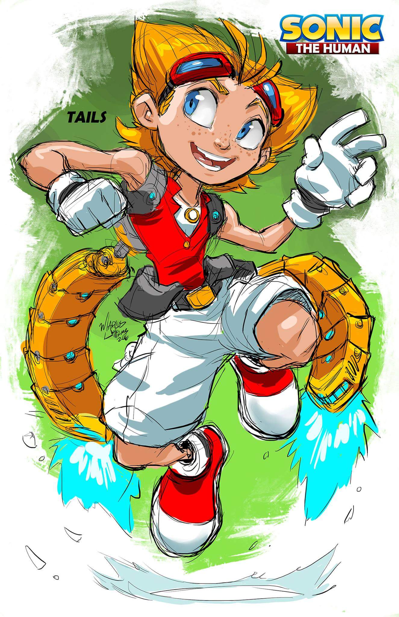 Sonic Characters As Humans Anime