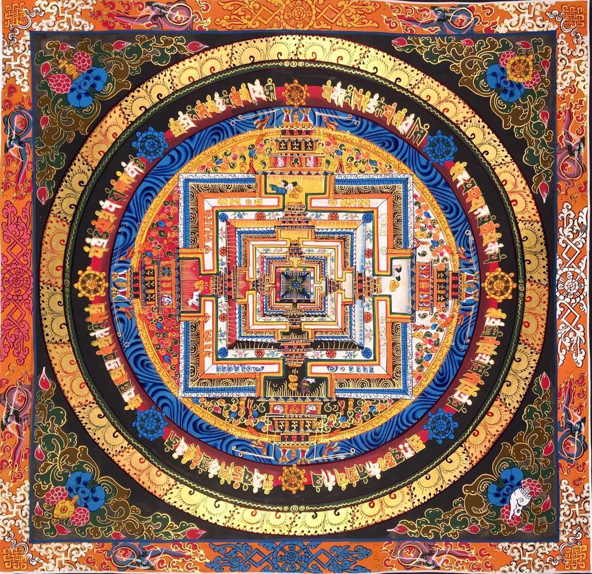 Radial Balance Painting