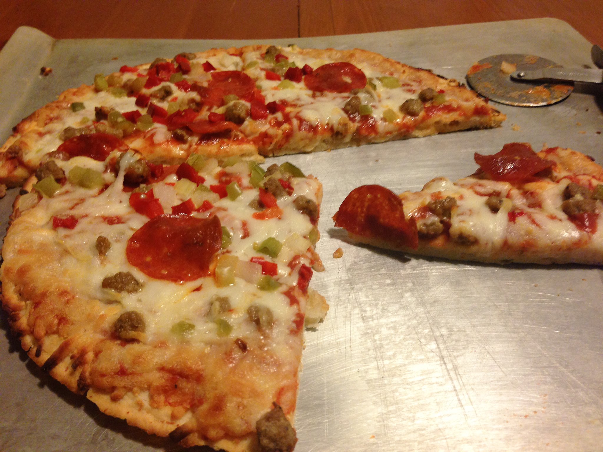 Orangestar on Twitter: "午前3時ひとりピザパ https://t.co/grEN8qS9U3" / Twitter