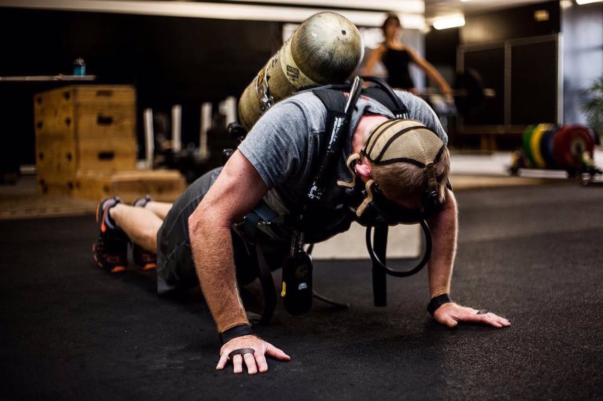 Firefighter Allen Harrison did Murph wearing his profession's body ...