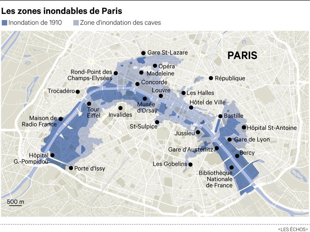 Les zones inondables de paris >> - scoopnest.com