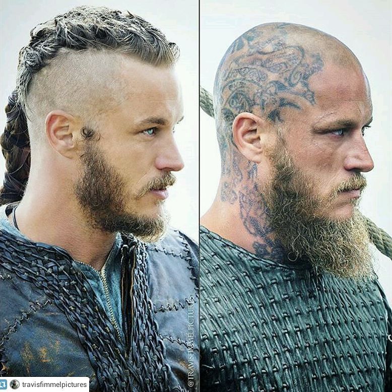 Ragnar Vikings Hair