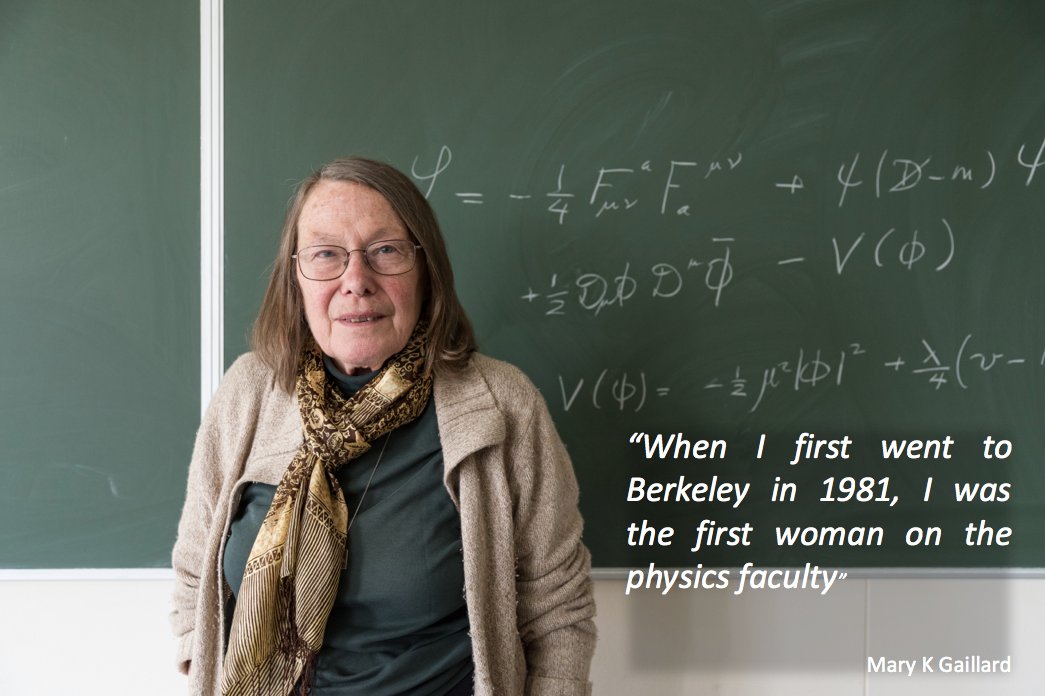 Mary K Gaillard presented her book CERN: find out more about a woman's ...