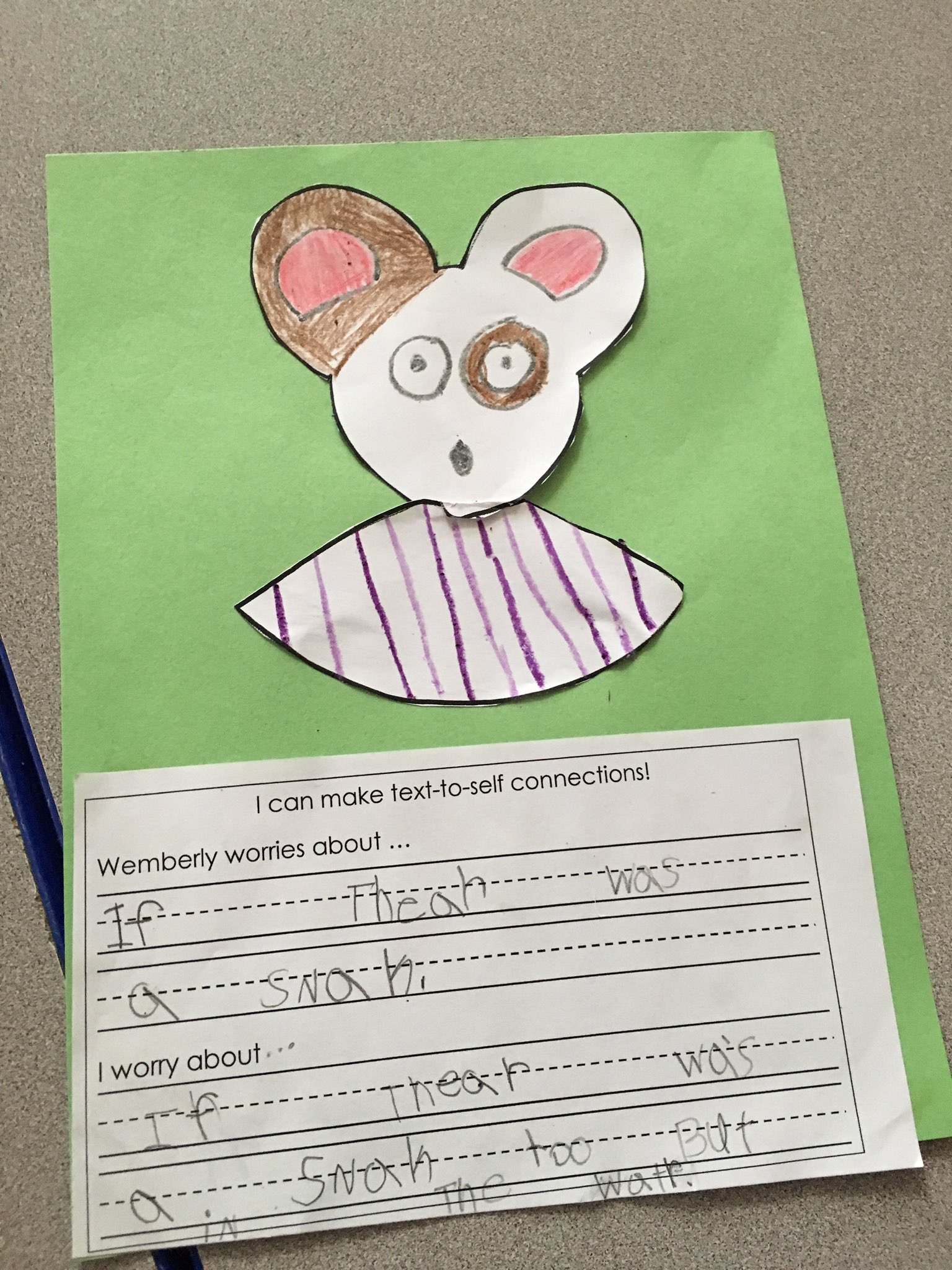 Wemberly Worried Craft