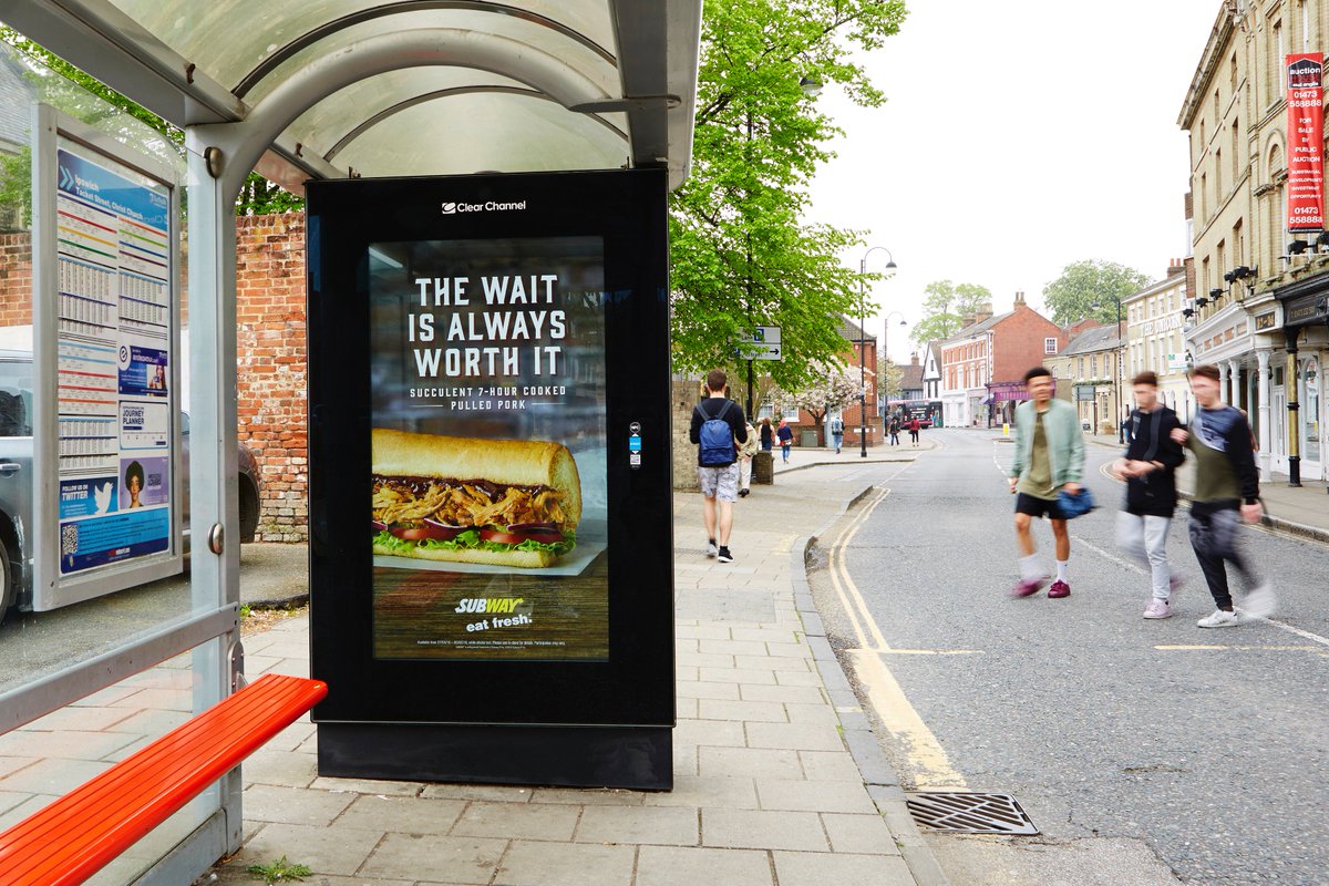 Adshel Live: Our @clearchanneluk Adshel Live screens in #ipswich ...