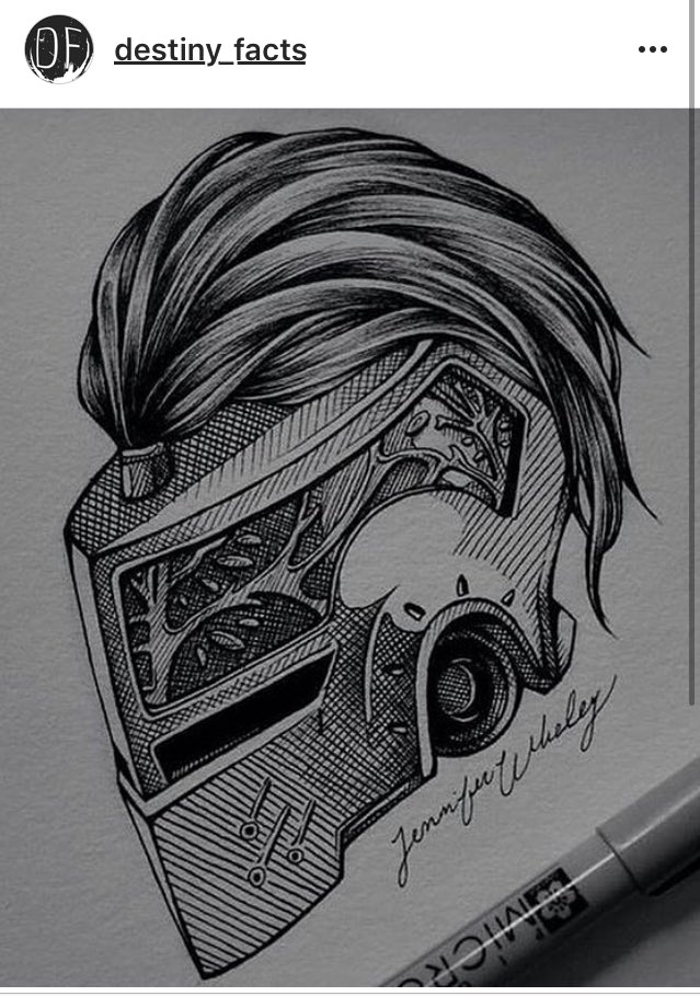 Destiny Head Drawing Angry Bull Destiny M.H. Drawings