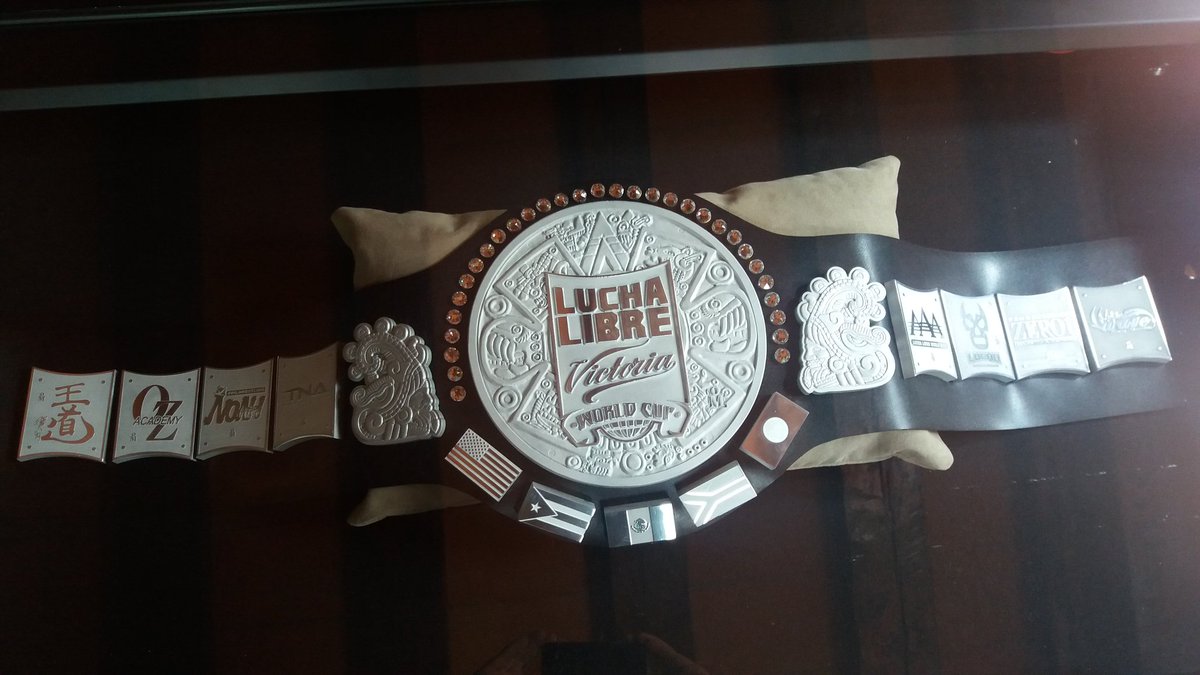 The Lucha Libre World Cup belt ! : r/SquaredCircle
