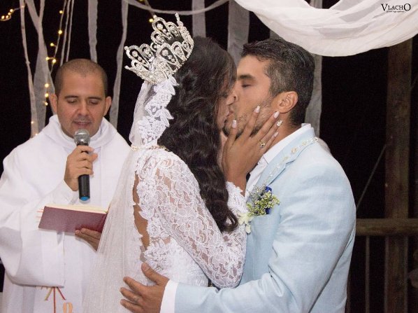 Así fue el matrimonio del actor Juan David Restrepo y su pareja ...