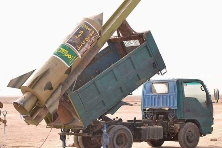 [Picture] Ababeel missile on a DIY dump truck launcher. : r ...